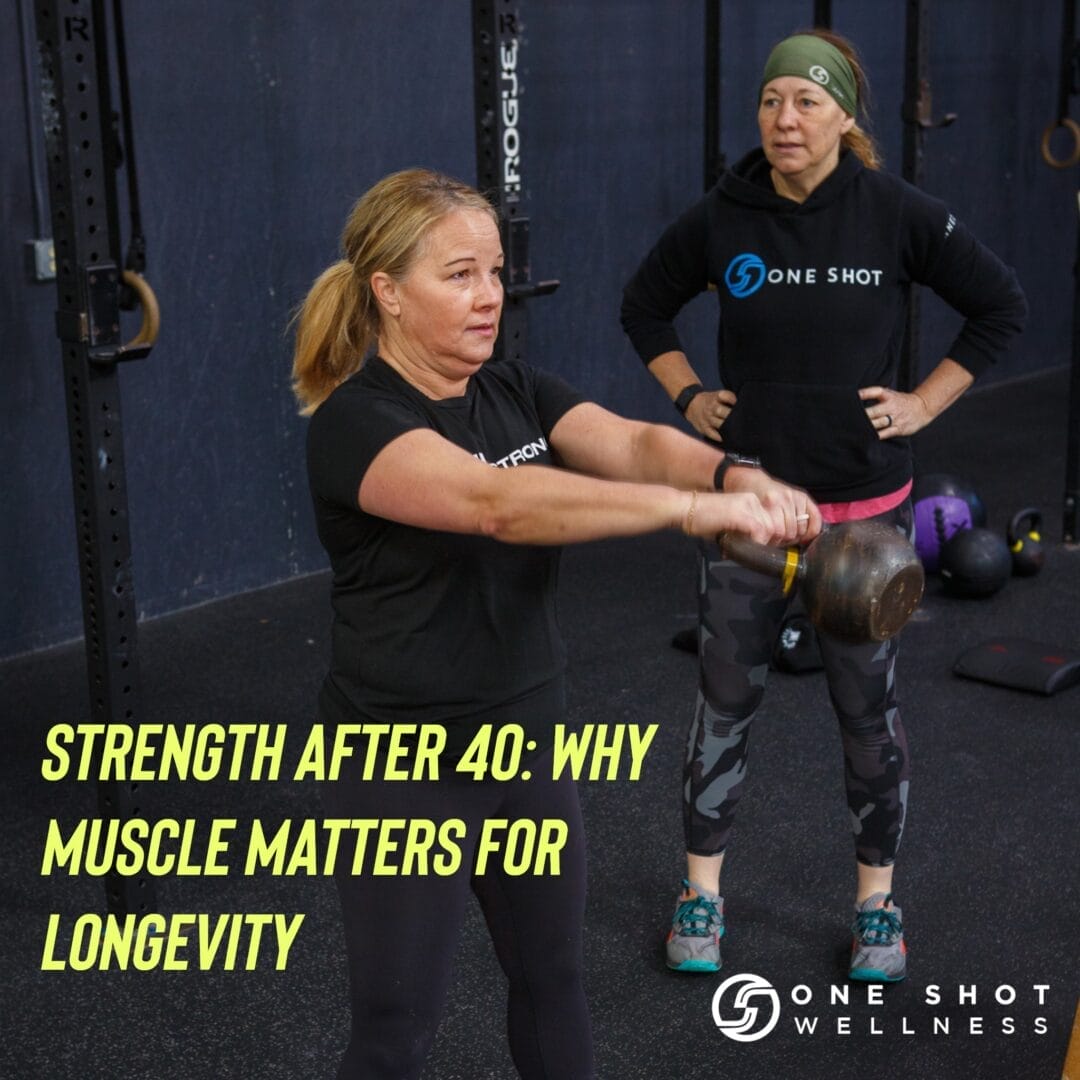 Strength After 40: Why Muscle Matters for Longevity - One Shot Wellness